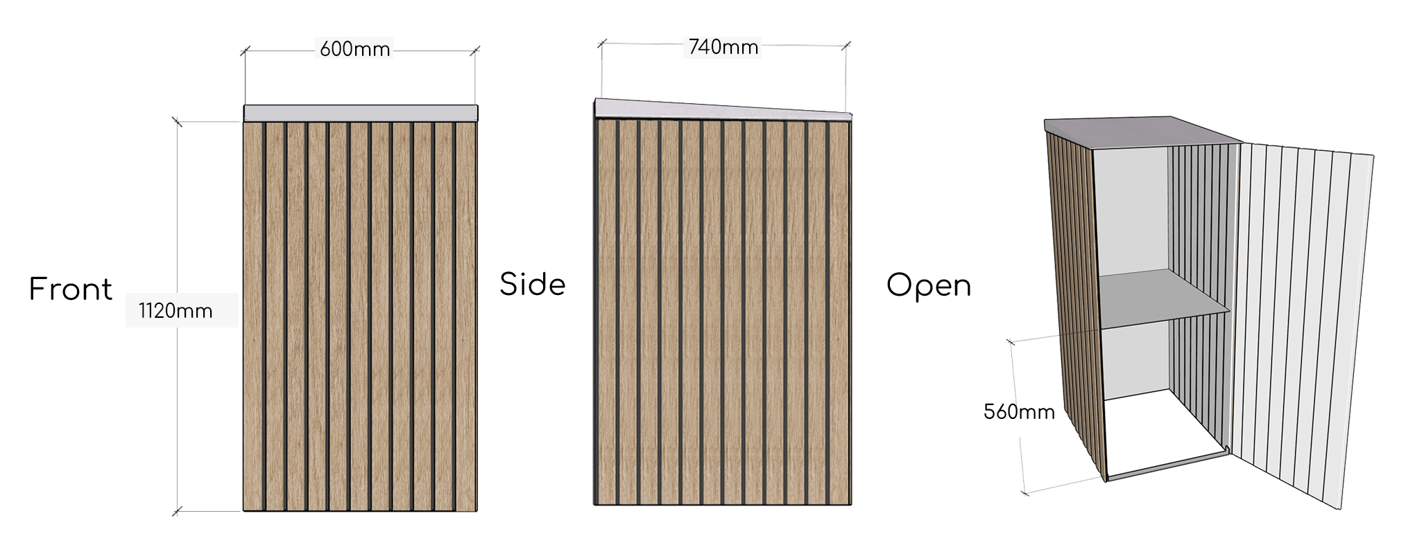 Size Guide – Premium Bin Stores